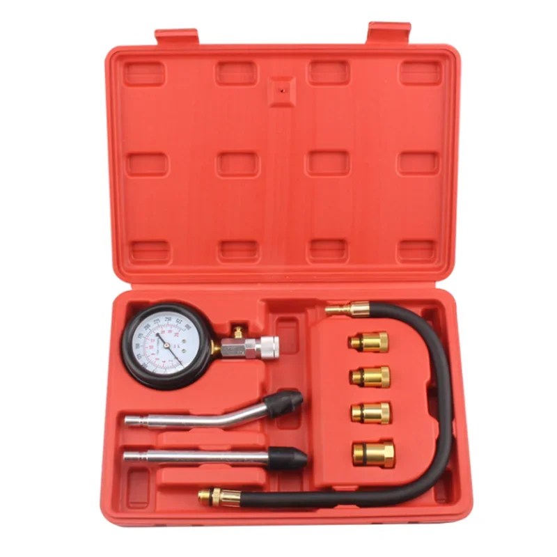 Gasoline-Engine-Compression-Tester-Auto-Petrol-Gas-Engine-Cylinder ...