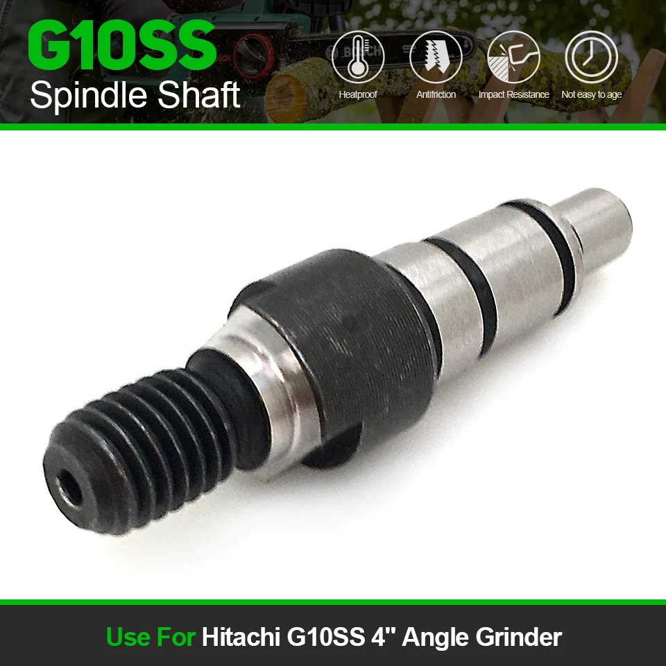 Metal-Shaft-Spindle-8mm-Replace-For-Hitachi-G10SS-G-10SS-Angle-Grinder ...