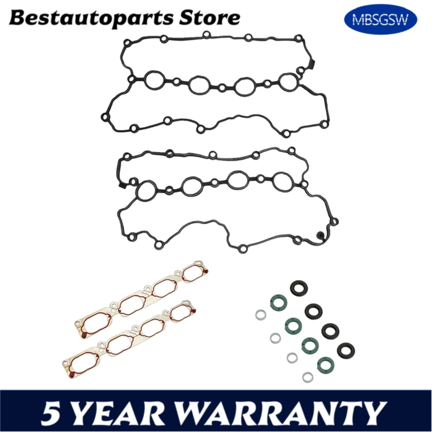 AUTO Valve cover gasket & Intake Mainfold Gasket set for AUDI ...