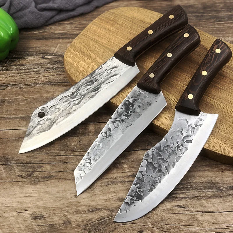 Faca-de-desossa-forjada-faca-de-corte-de-carne-de-a-o-inoxid-vel ...