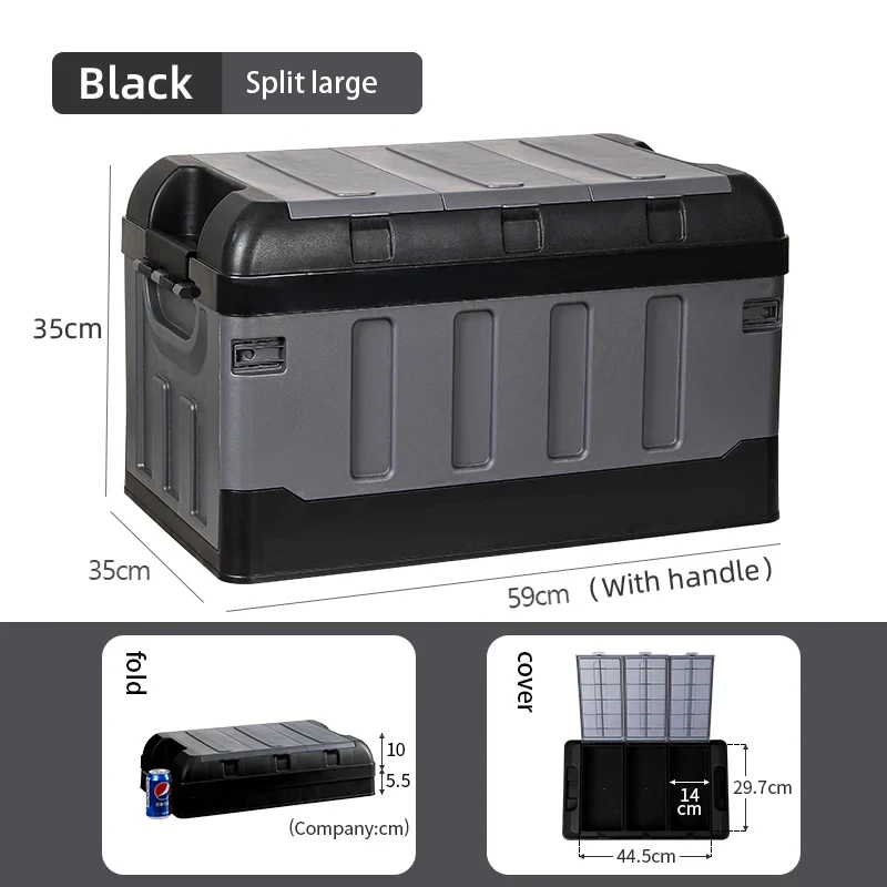 70L-40L-Thickened-Camping-Folding-Storage-Box-Portable-Outdoor-Camping ...