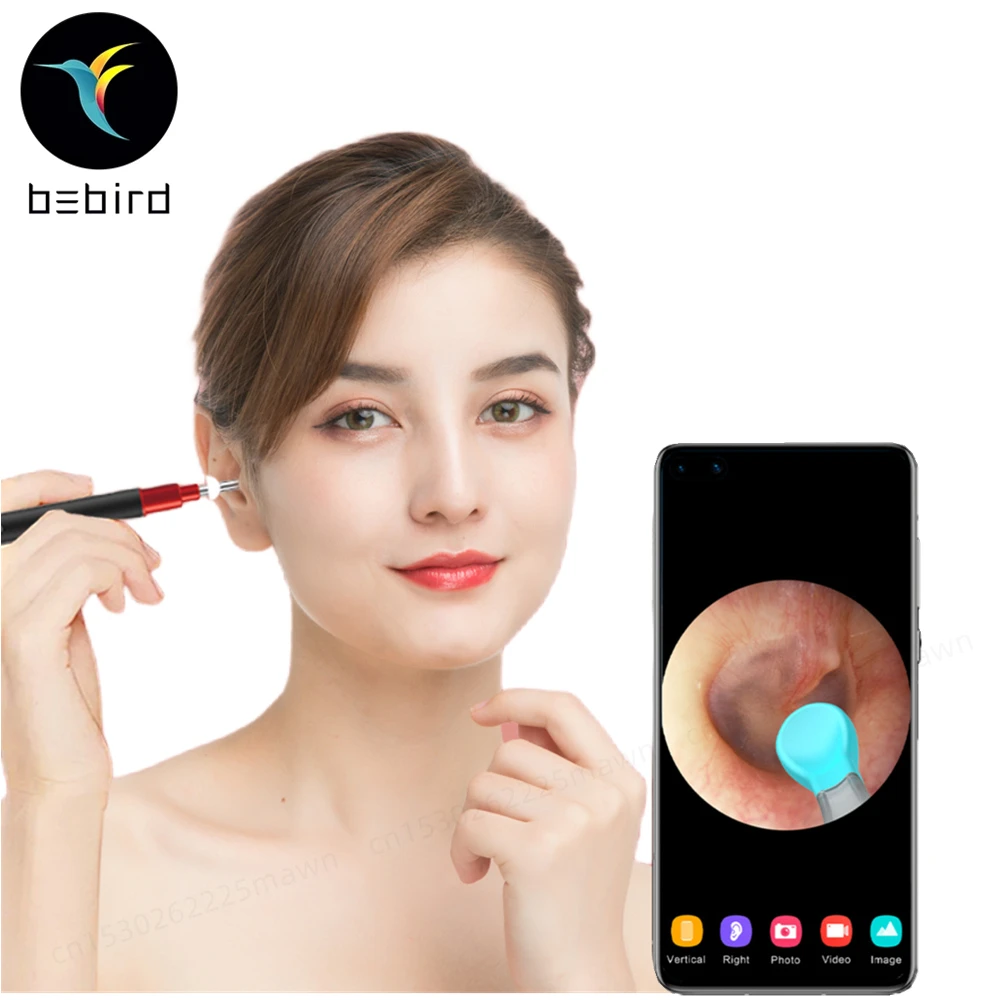 Bebird-X3-R3-R1-Smart-Visual-Ear-Cleaner-Sticks-Otoscope-300W-Endoscope ...