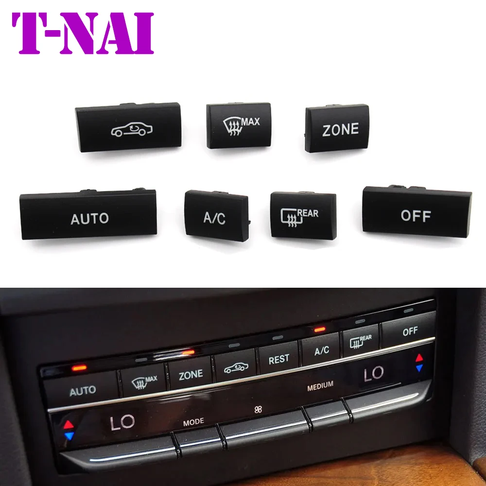 Central-Console-Air-Conditioner-AC-Heater-Climate-Control-Button-Cover ...