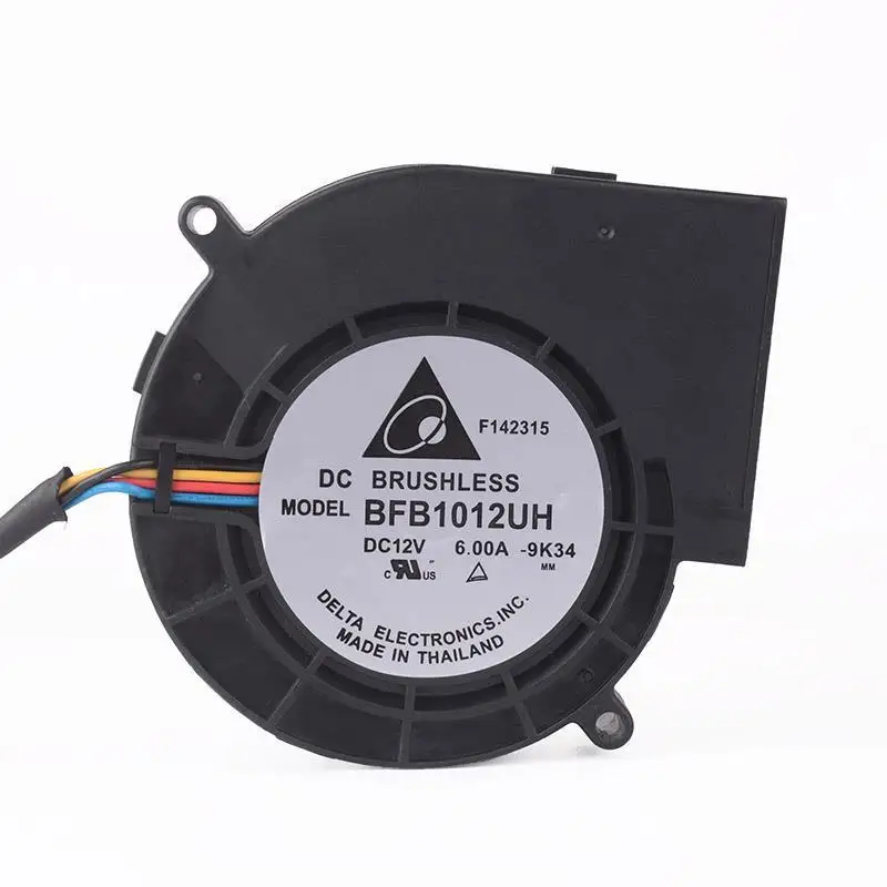 델타 터보 송풍기 BFB1012UH 12V 6A 9.7cm용 원본 9733 초강력 고풍량 배기팬 냉각팬 - 노트북-마더보드.com