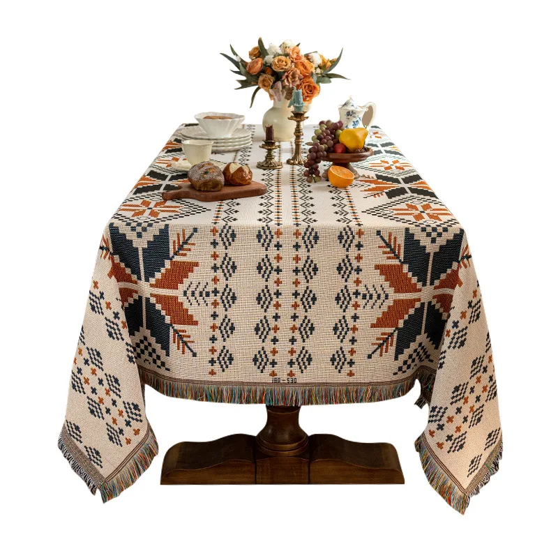 Bohemian-Ethnic-Style-Rectangle-Tablecloths-Kitchen-Table-Decor ...