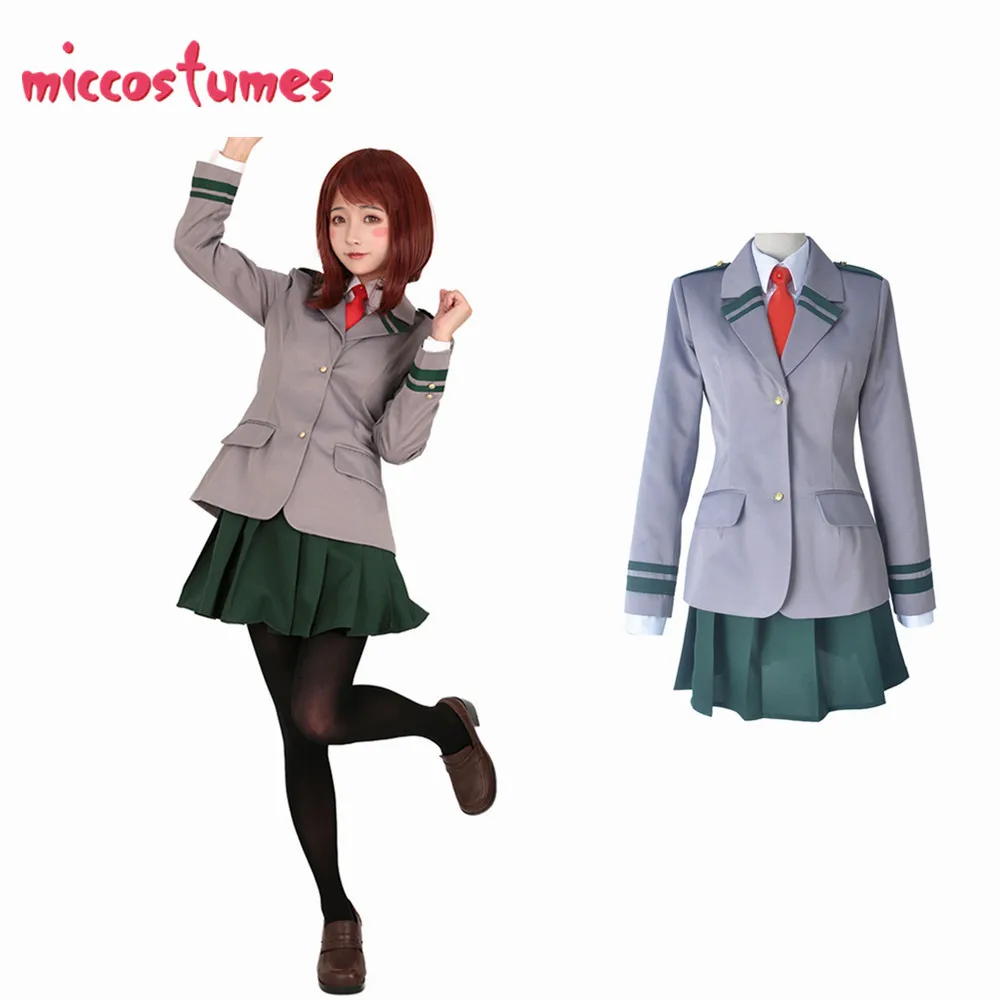 My Hero Academia Bnha Female School Uniform Cosplay Costume School ...