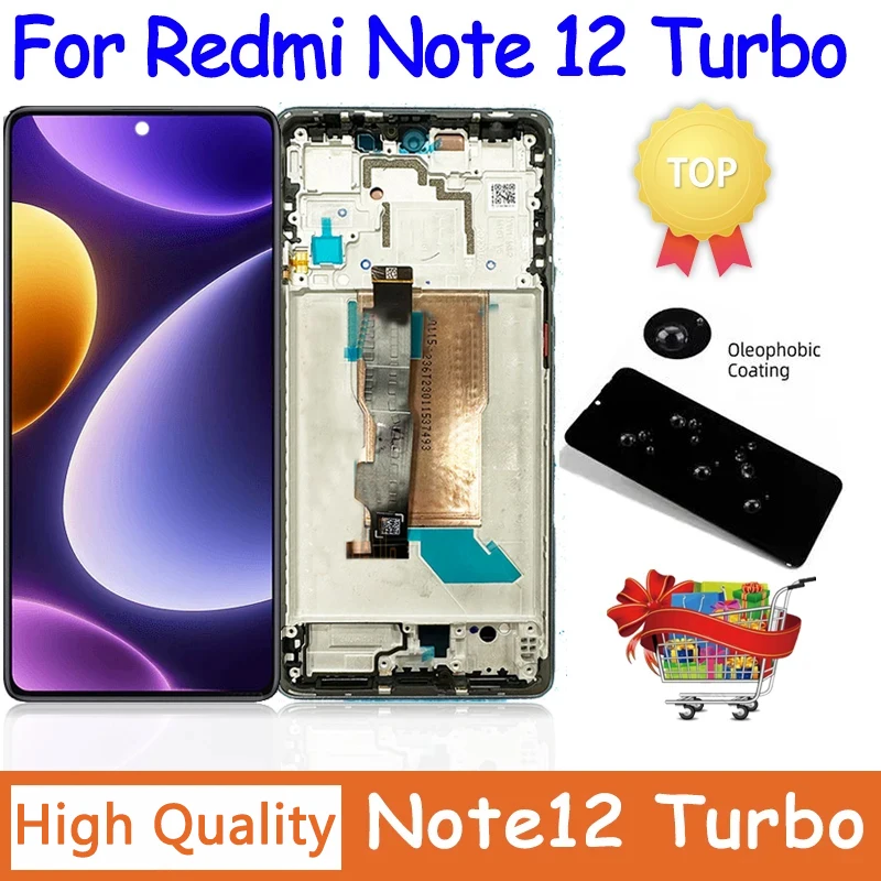 6-67-AMOLED-New-For-Xiaomi-Redmi-Note-12-Turbo-LCD-Touch-Screen ...