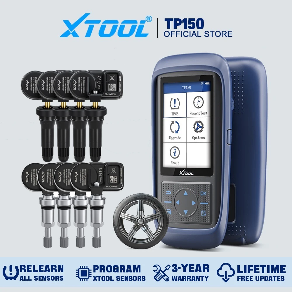 Xtool Tp150 Wifi Tpms Programming Diagnostic Tool Activate All Sensor Work On 315 433mhz Tire