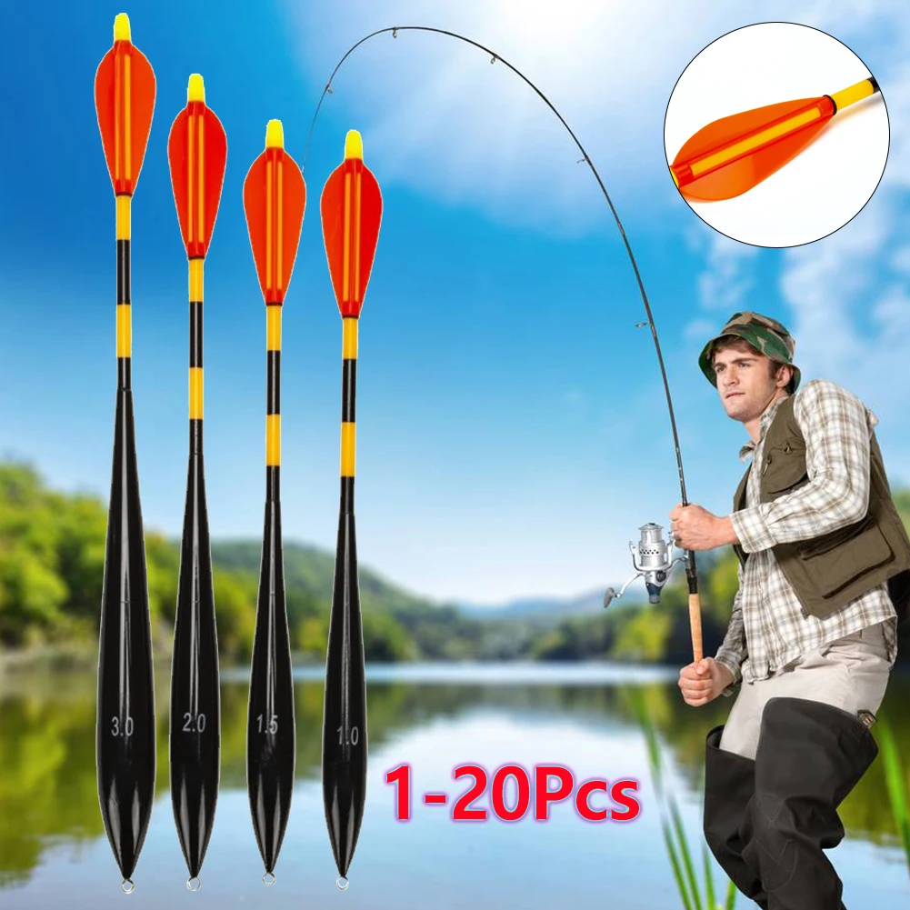 Floating-Ball-Triangular-Tail-Fish-Float-Bobbers-Buoy-Shock-Resistance ...