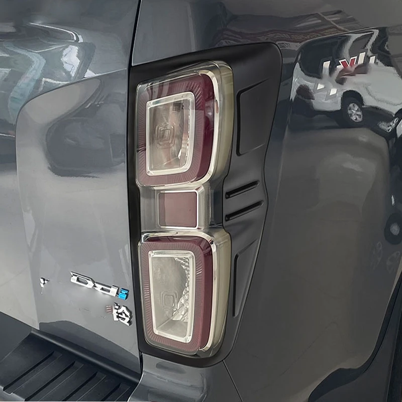 For Isuzu D MAX D-MAX DMAX 2021 2022 2023 ABS chrome black Rear Light ...