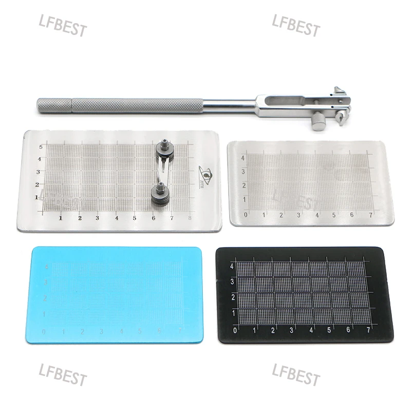 Rhinoplasty Engraving Plate Rhinoprosthesis Measuring Instrument Two ...