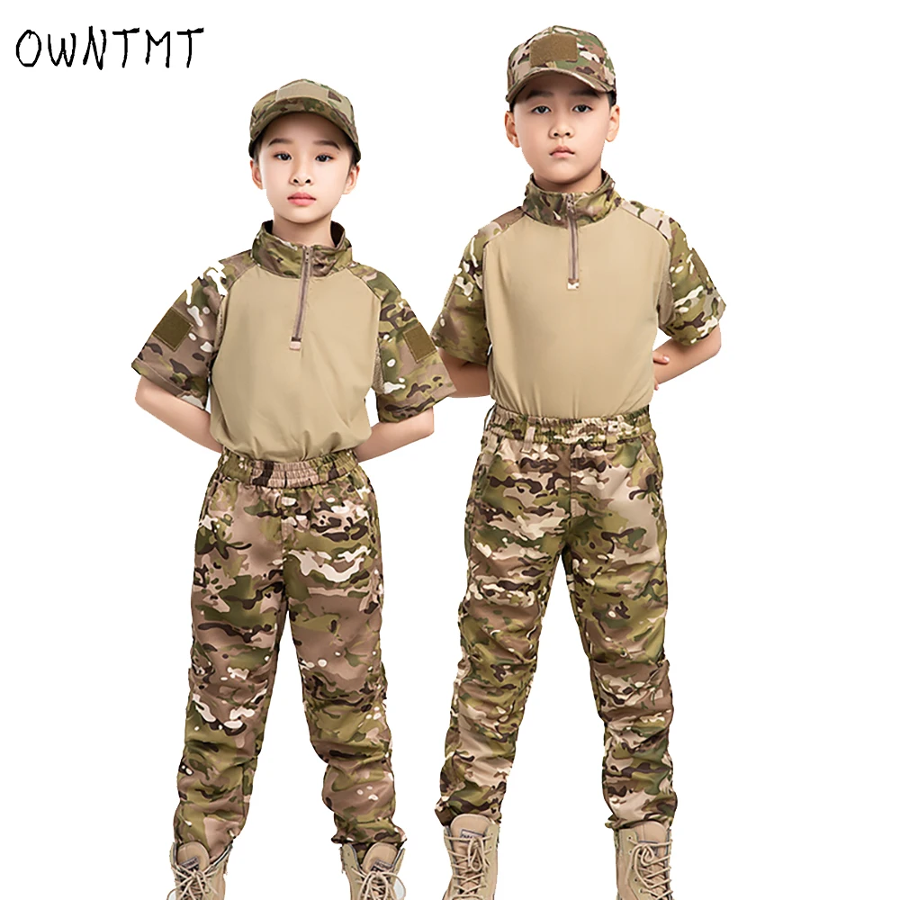 Outdoor-Children-s-CP-Hunting-Outfit-Camouflage-Suit-Clothes-Boy-s-Kids ...