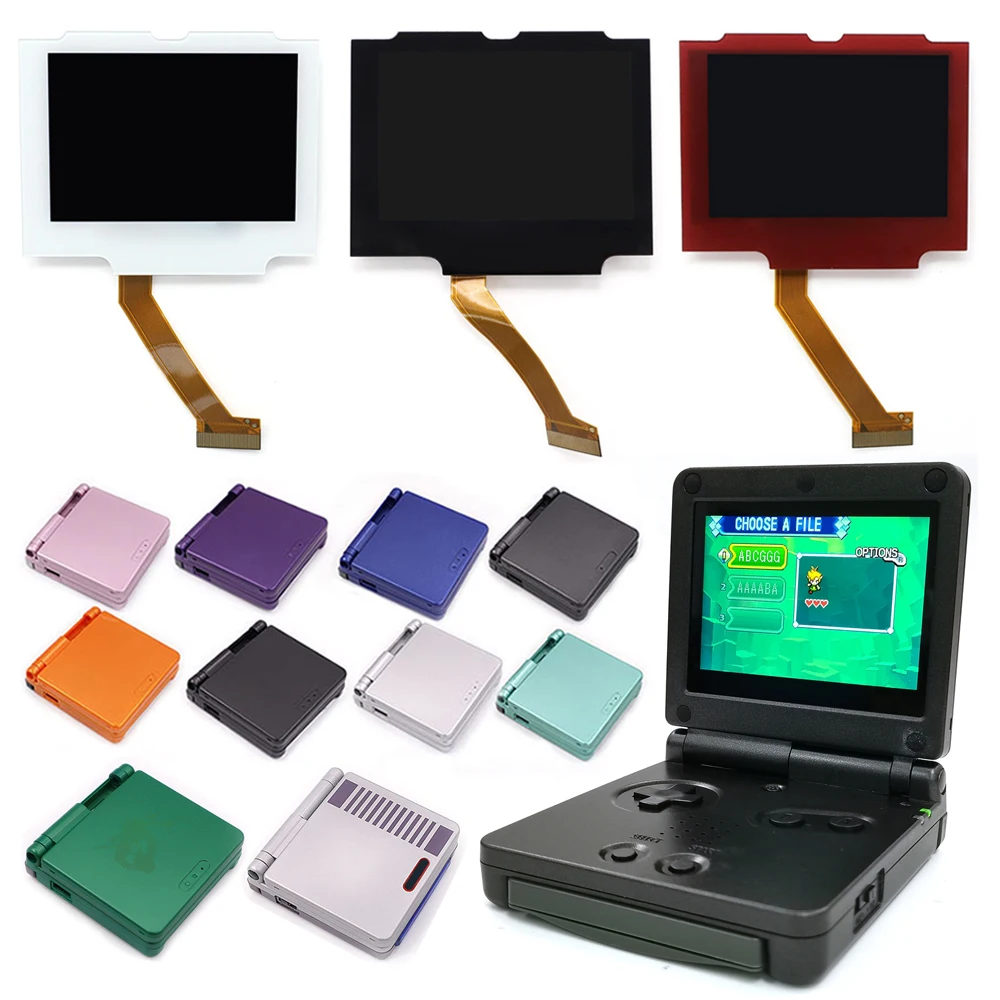 Hispeedido-For-GBA-SP-Drop-in-V5-Laminated-720x480-Retro-Pixel-IPS-LCD ...