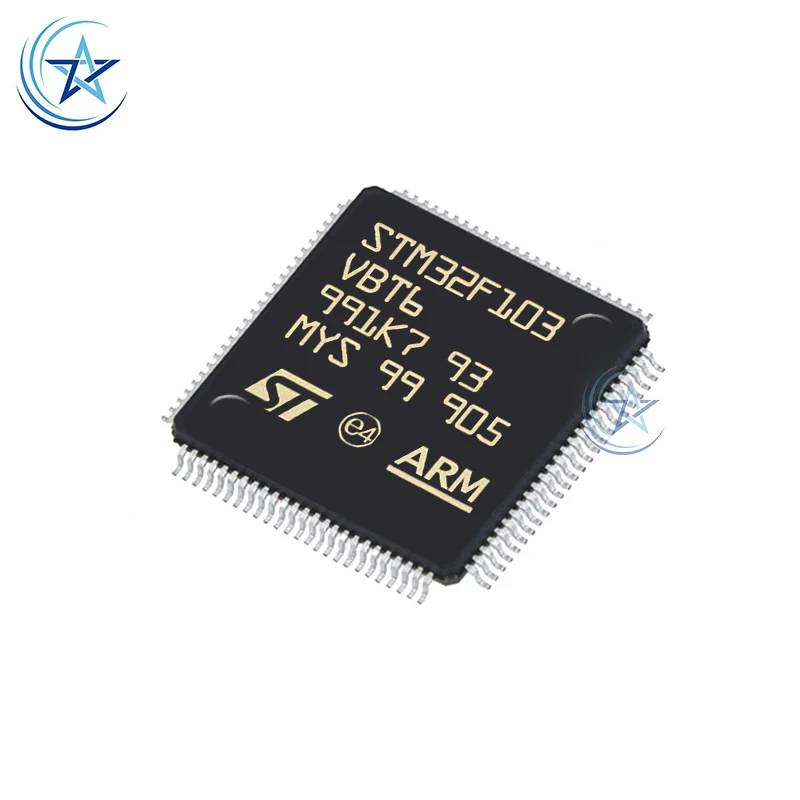STM32F103VBT6-LQFP100-chip-ST-microcontroller-MCU-microcontroller-IC-32 ...
