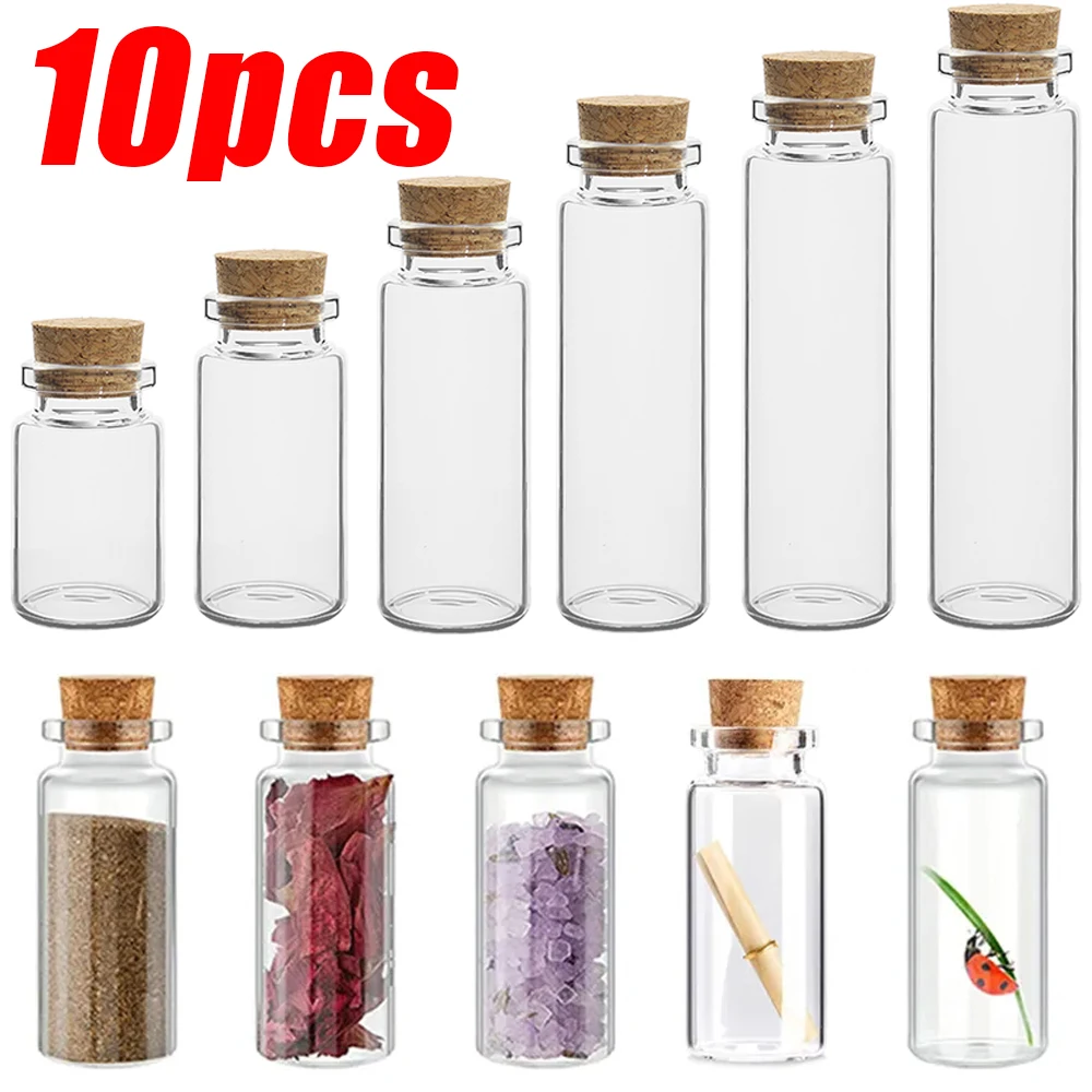 Mini-botellas-de-vidrio-con-corcho-para-decoraci-n-de-fiestas-botellas ...