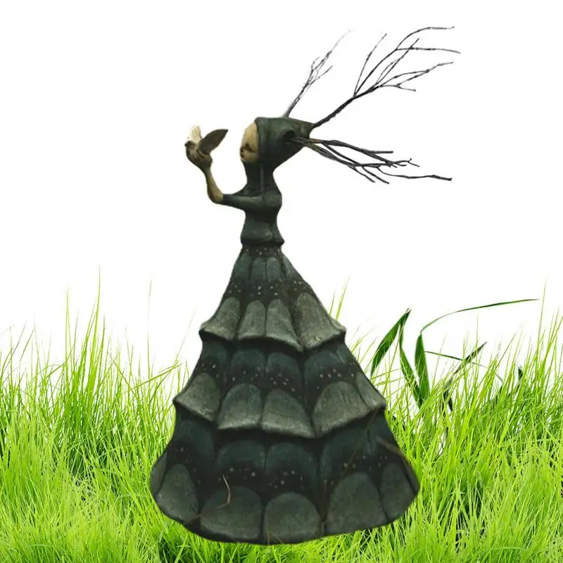 Nightmare-Witch-Statue-Halloween-Creepy-Witch-Figurines-Scary-Resin ...