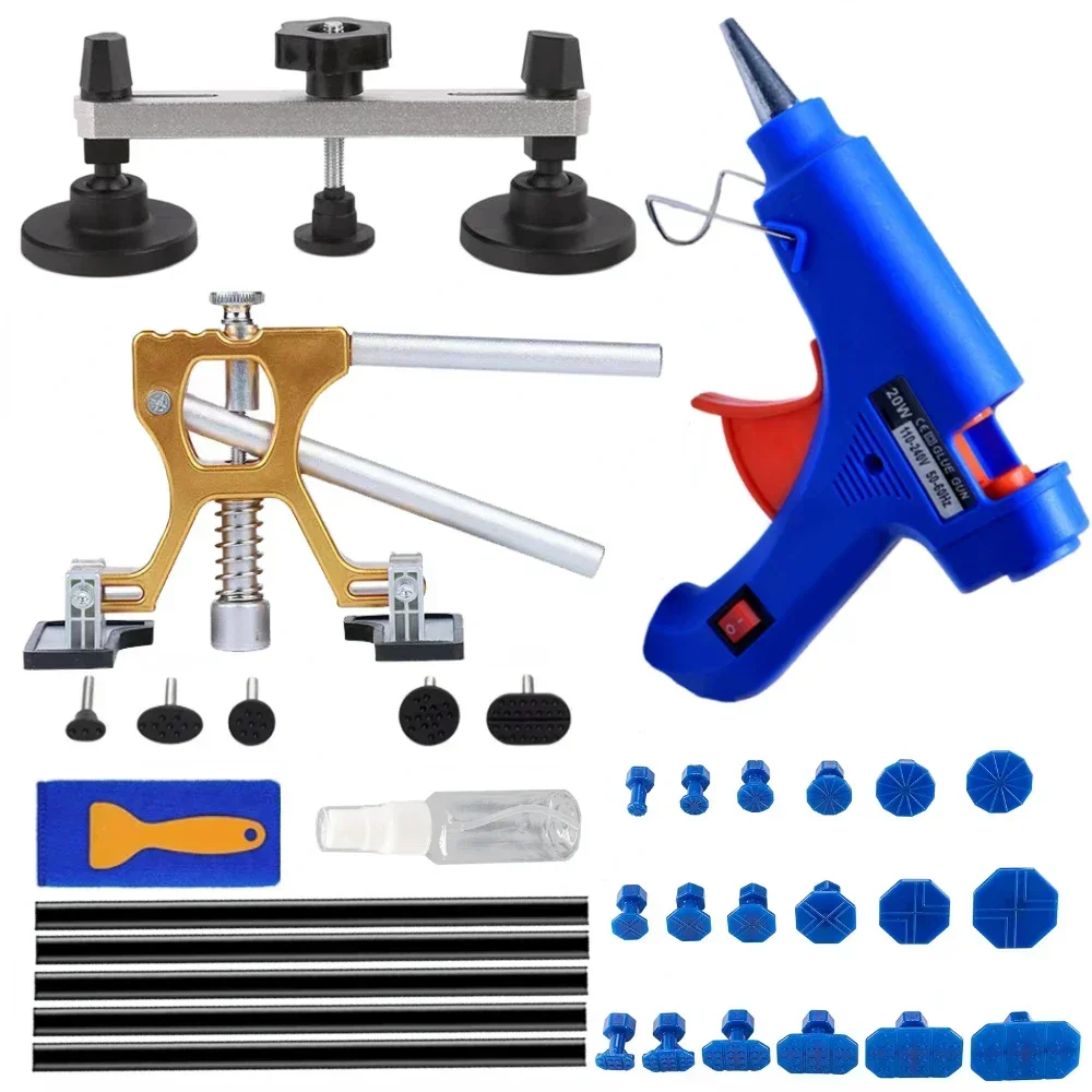 New-Car-Body-Paintless-Dent-Repair-Kits-Car-Dent-Puller-with-Bridge ...