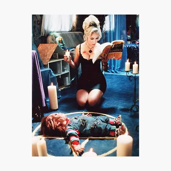 Exiling-Chucky-Doll-Demons-Poster-Sitcker-for-Decor-Funny-Wall-Living ...