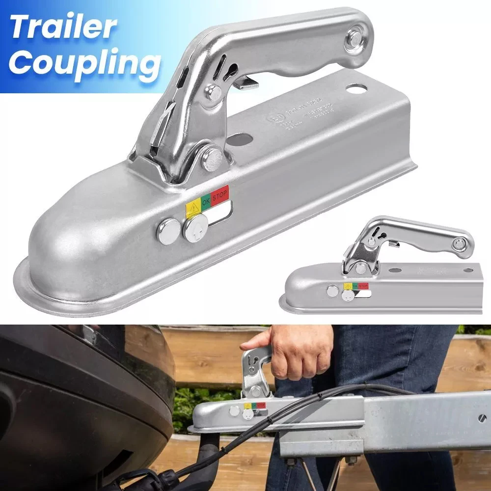 Universal-Trailer-Coupling-Hitch-50mm-Pressed-Steel-For-Unbraked ...