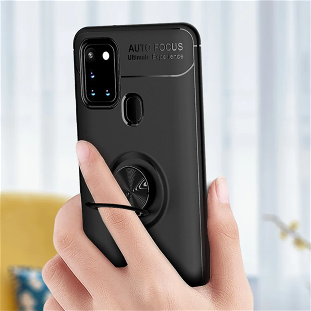 Samsung-A21S-Metal-Ring-Case-For-Samsung-A21S-A41-A31-A51-A71-A32-A42 ...