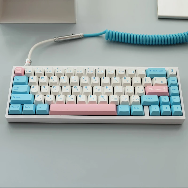 Milk Keycaps Milk Cover Keycap Pbt Sublimation Key-cap Cherry Profile ...