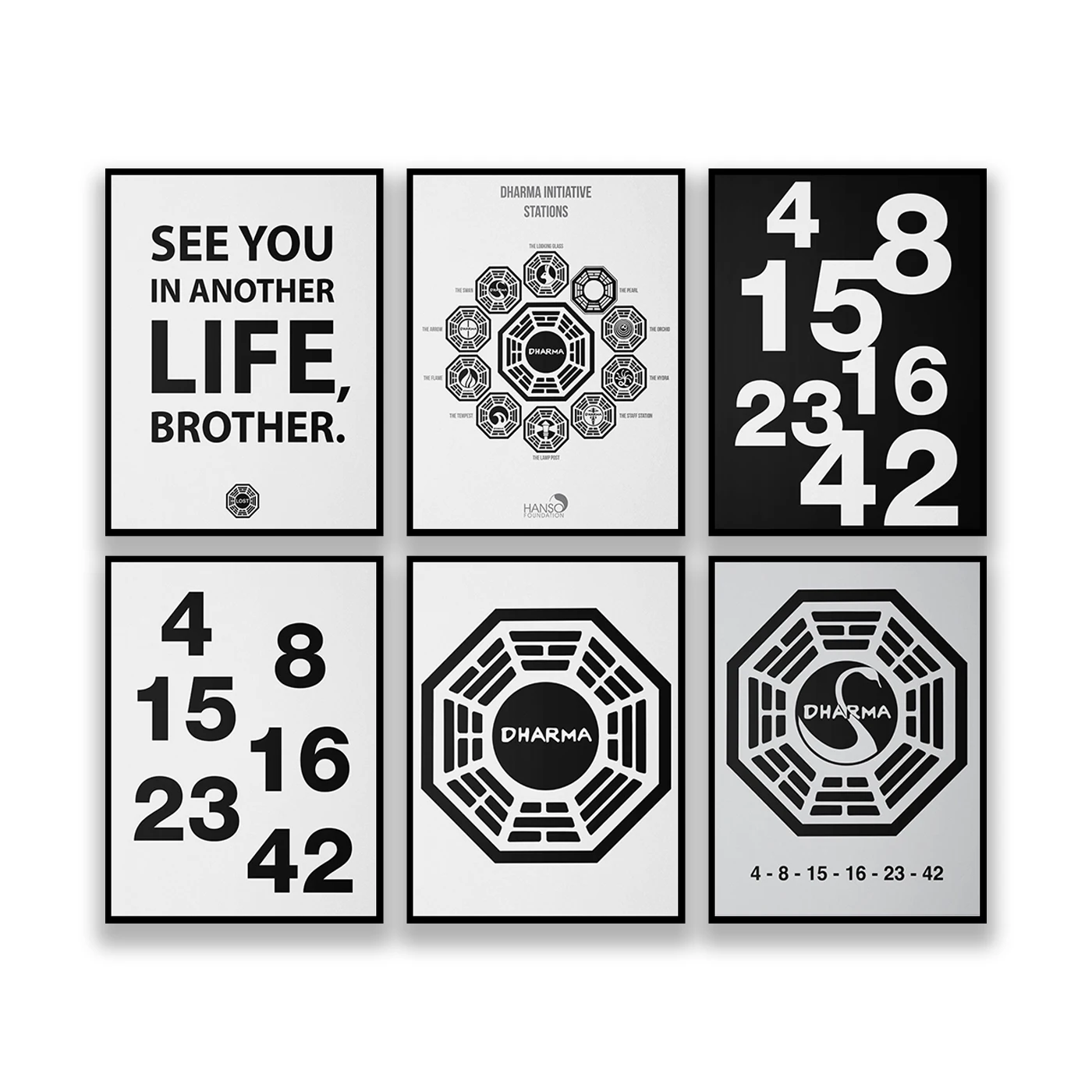 Lost Dharma Stations Fan Art