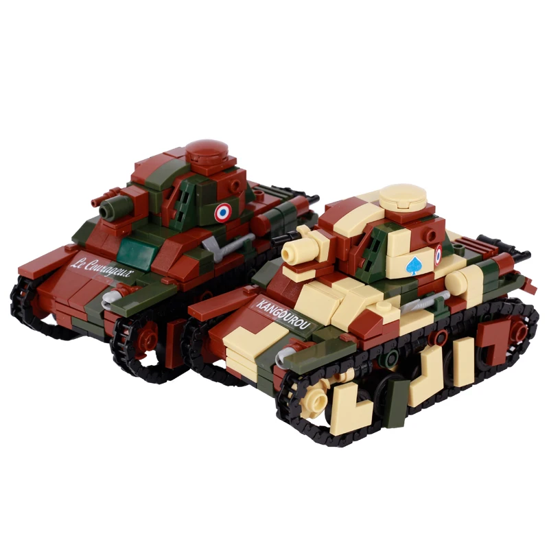 Ww2 Tank Construction Bricks Ww1 Soldiers Lego Ww2 Renault, 40% OFF