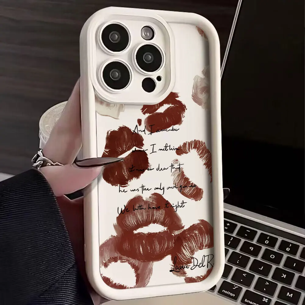 Sexy Red Lips Luxury Phone Case - Soft TPU Back Cover for Reno10 Pro 5G ...