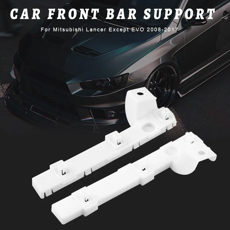 2PCS-Left-Right-Front-Bumper-Side-Bracket-For-Mitsubishi-Lancer-Except ...