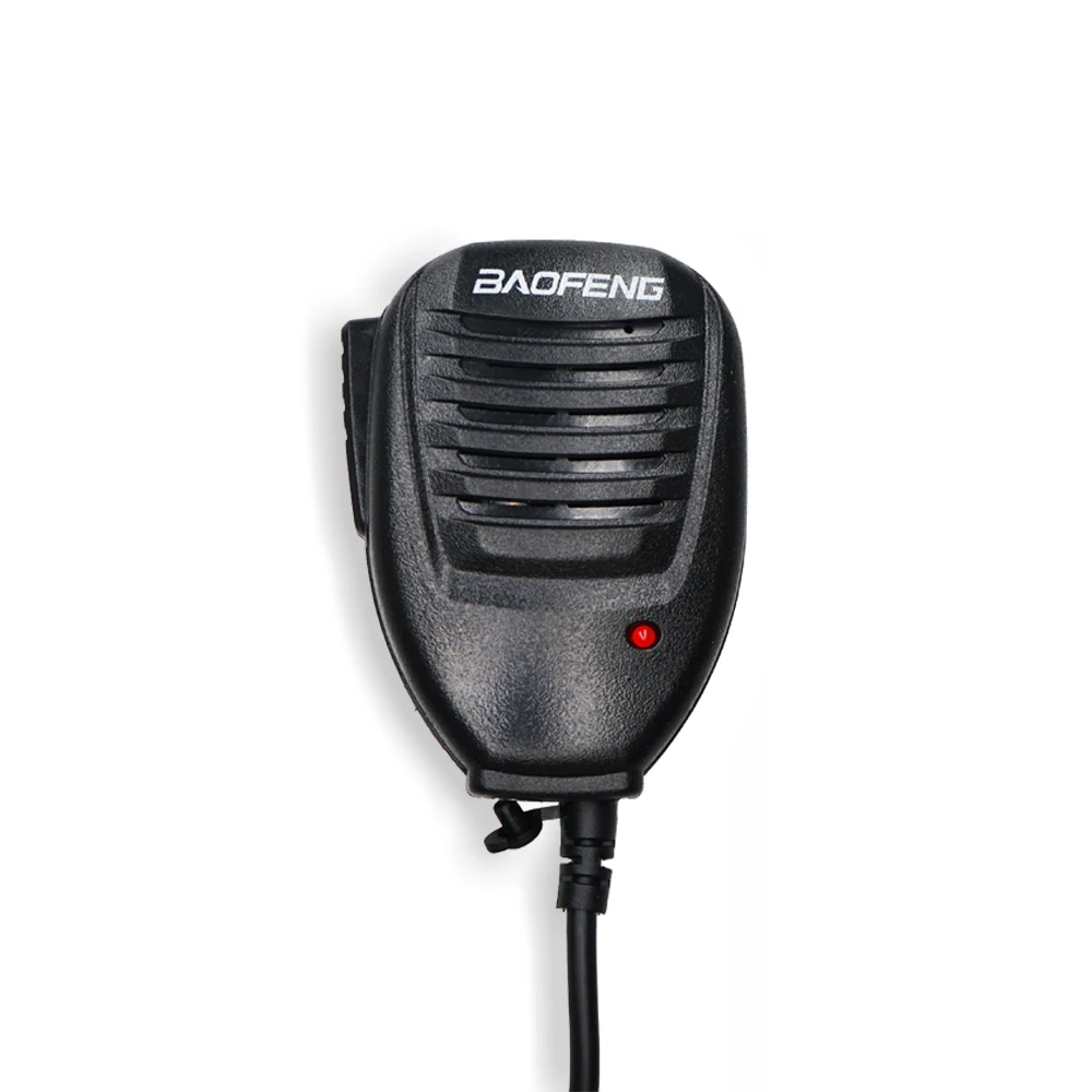 Baofeng-Microphone talkie walperforé,haut-parleur pour touristes,radio ...