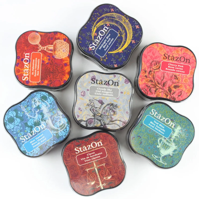 Rubber Quick-drying Ink Pad | Ink Pads Waterproof Stamps | Scrapbooking ...