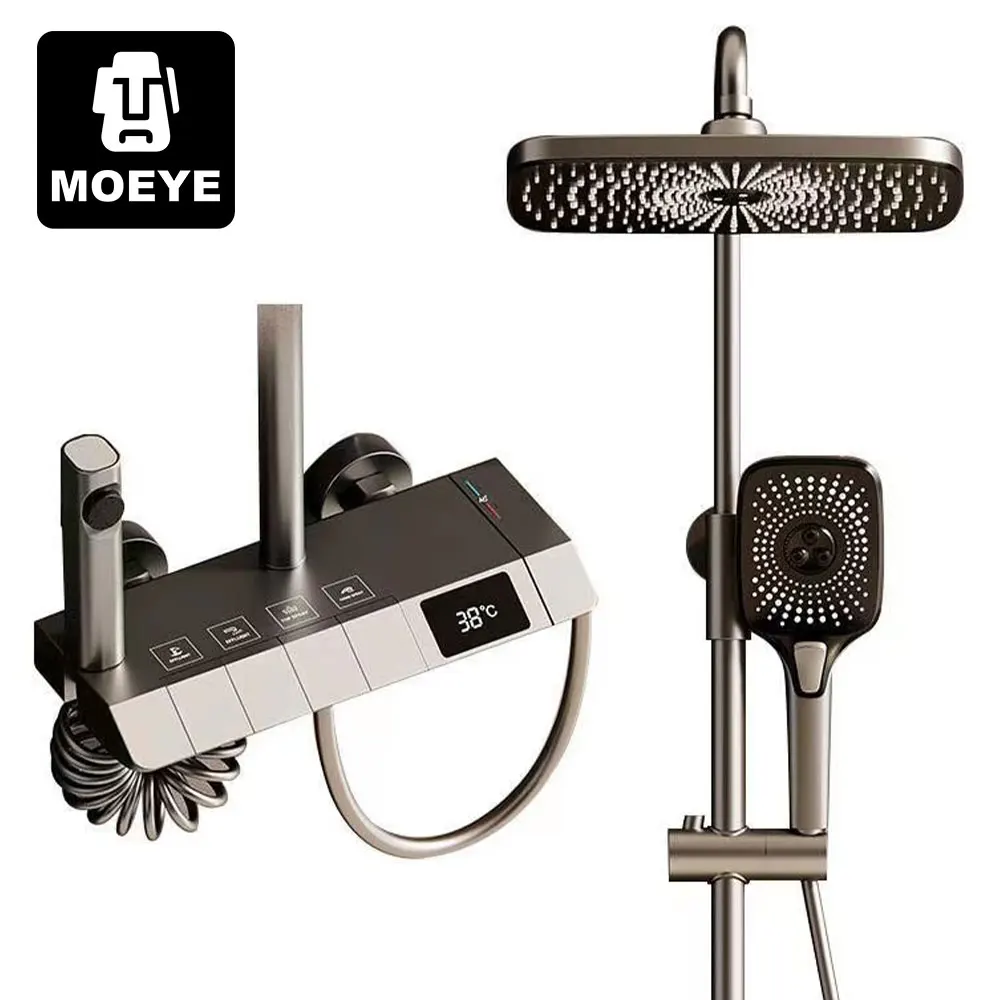 MOEYE-Thermostatic-Shower-Set-Pure-Copper-Shower-System-Rain-Pressurized-Digital-LED-Shower-Sets ...