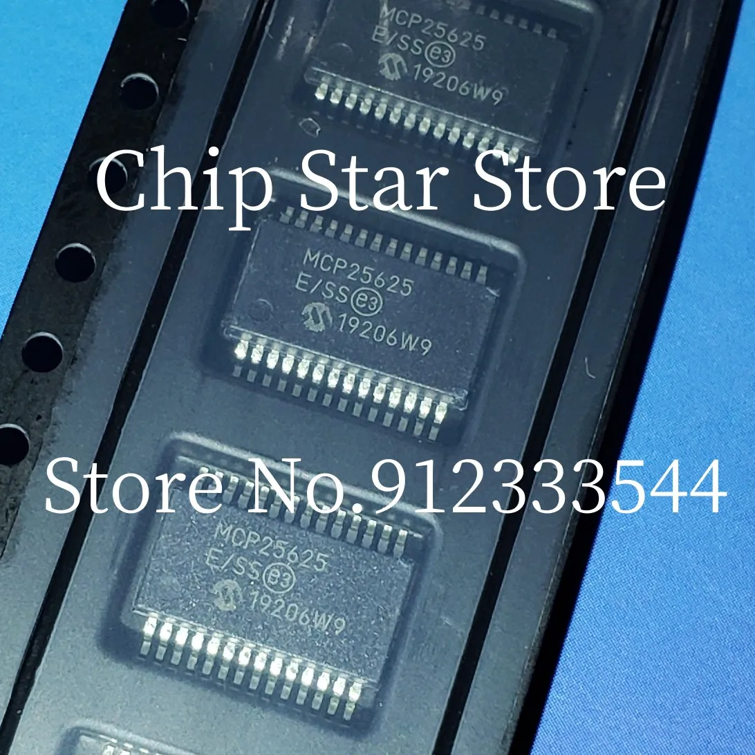 2-50pcs MCP25625-E/SS MCP25625T-E/SS MCP25625 SSOP28 CAN Bus Controller with Transceiver 100%New ...