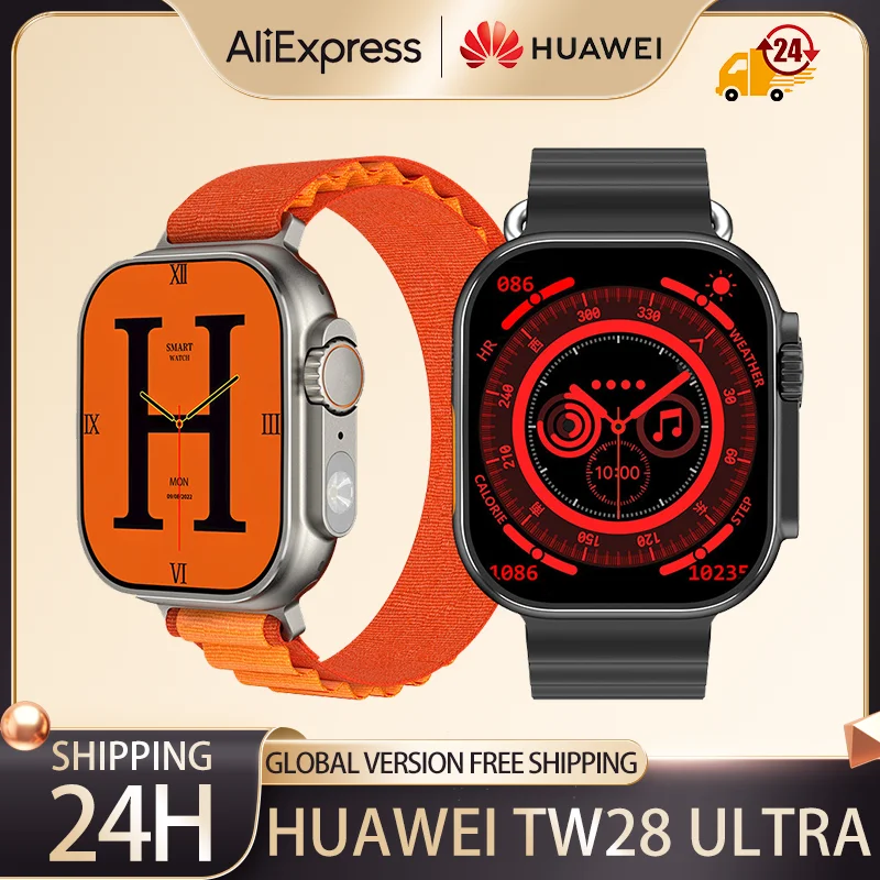 Huawei-Smartwatch-TW28-Ultra-Series-8-LED-Flashlight-Large-Screen ...