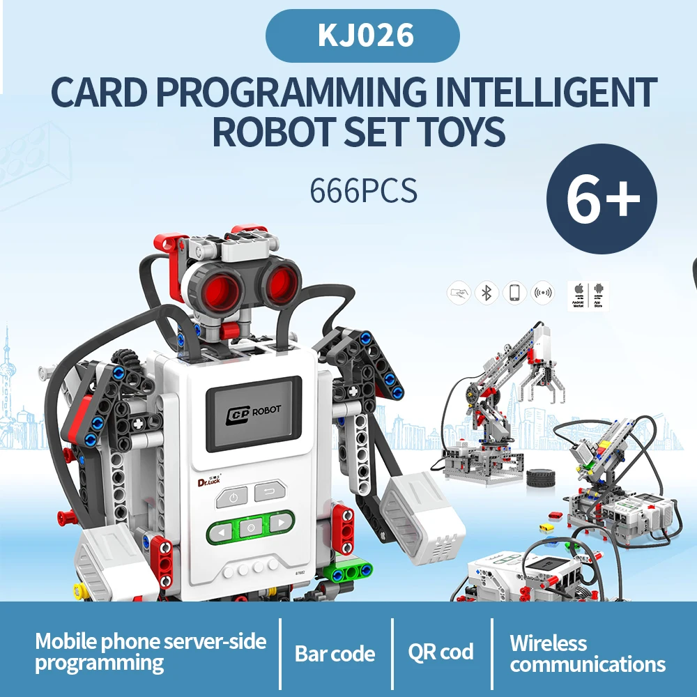Card-Programming-Robot-Bricks-Toy-Kids-Science-Education-Creative ...