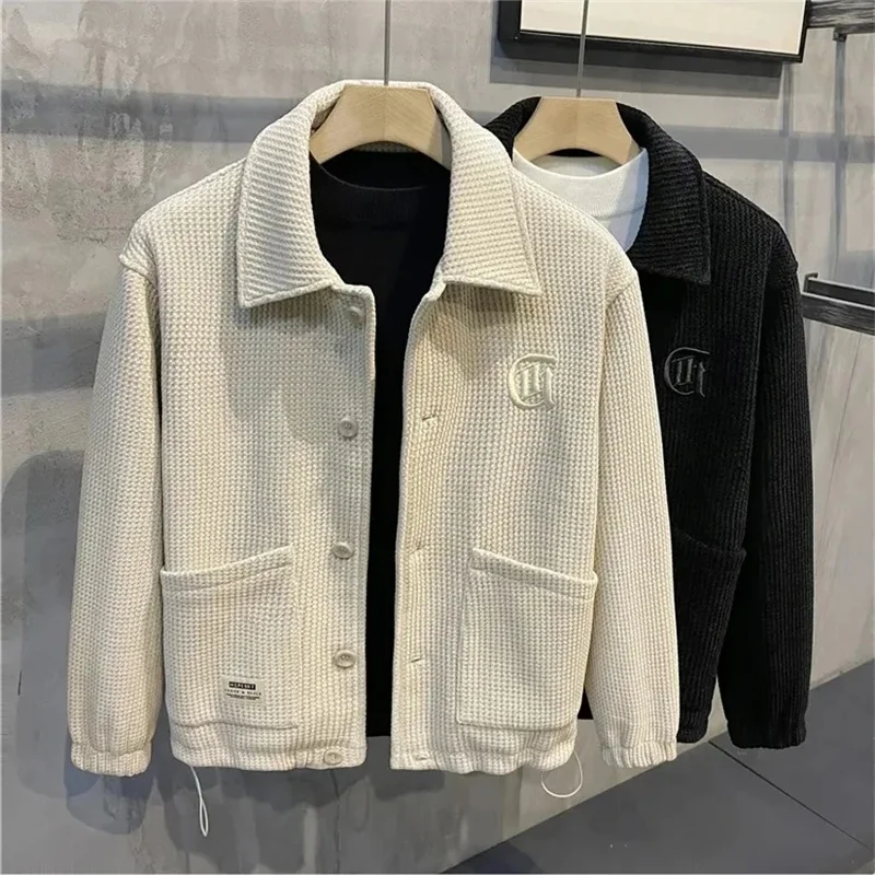 Men-s-Clothing-Fashion-Solid-Color-Jackets-For-Men-Autumn-Winter-2024 ...