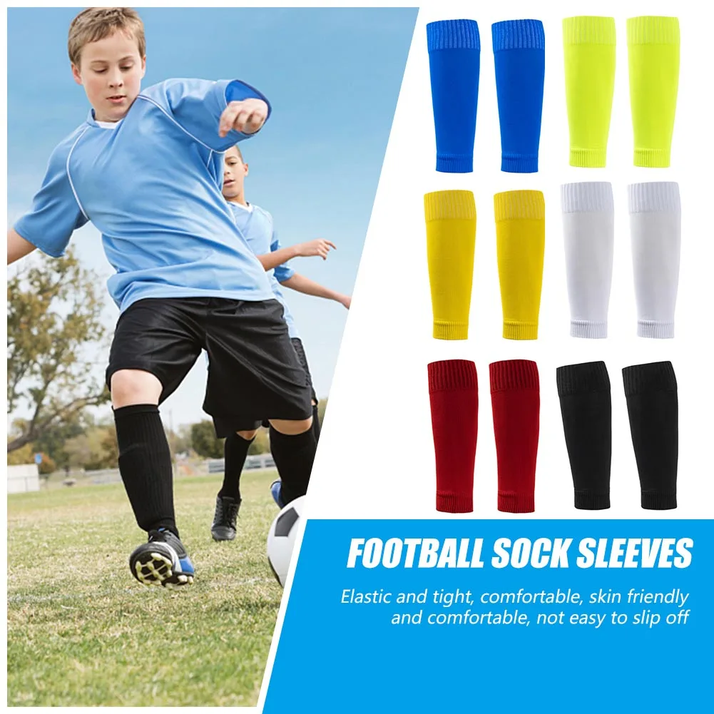 1Pair-Soccer-Football-Leg-Brace-Socks-Sleeves-Breathable-Sports-Socks ...