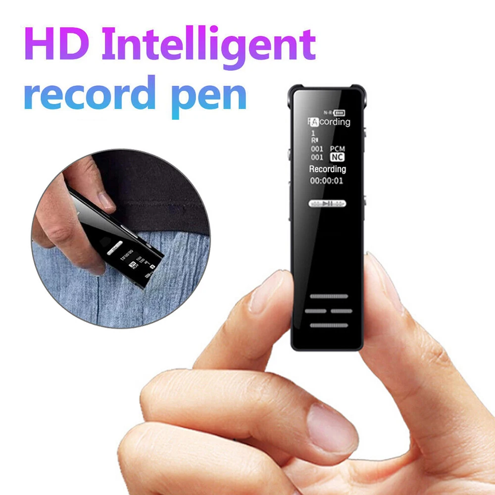 Digital-Voice-Recorder-Professional-Dictaphone-Voice-Activated-Long ...