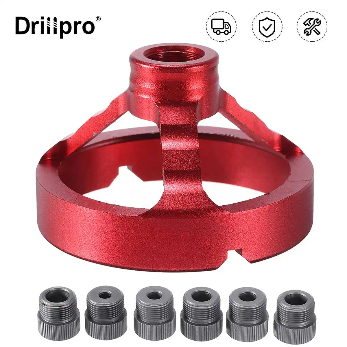 5-6-7-8-9-10mm-Drill-Guide-Vertical-Drilling-Fixture-Aluminum-Alloy ...