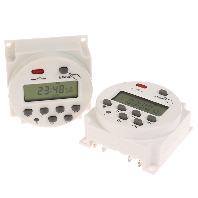 1Pc-12V-24V-110V-220V-CN101A-Digital-LCD-Power-Timer-Programmable-Time ...