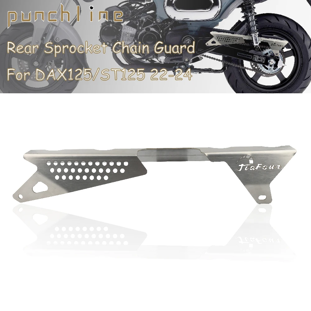 For-DAX-125-ST-125-DAX125-ST125-2022-2024-Rear-Sprocket-Chain-Guard ...
