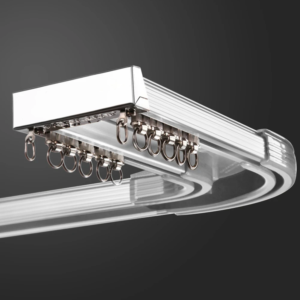 Customized-Heavy-Duty-Compact-Conjoined-Dual-Curtains-Tracks-Premium ...