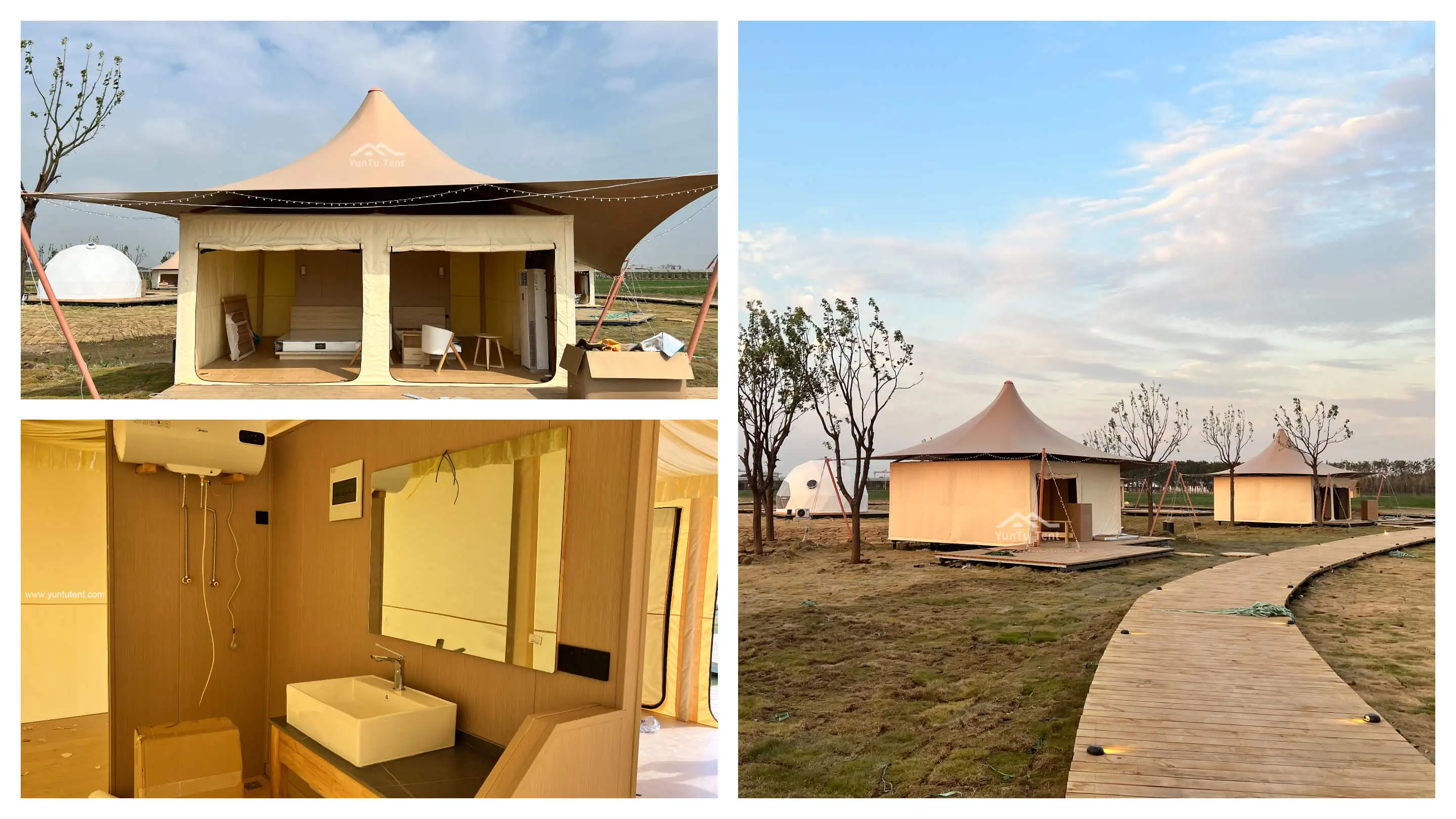 Square – Safari Tent For Sale Luxury Glamping Tents Outdoor Eco Hotel ...