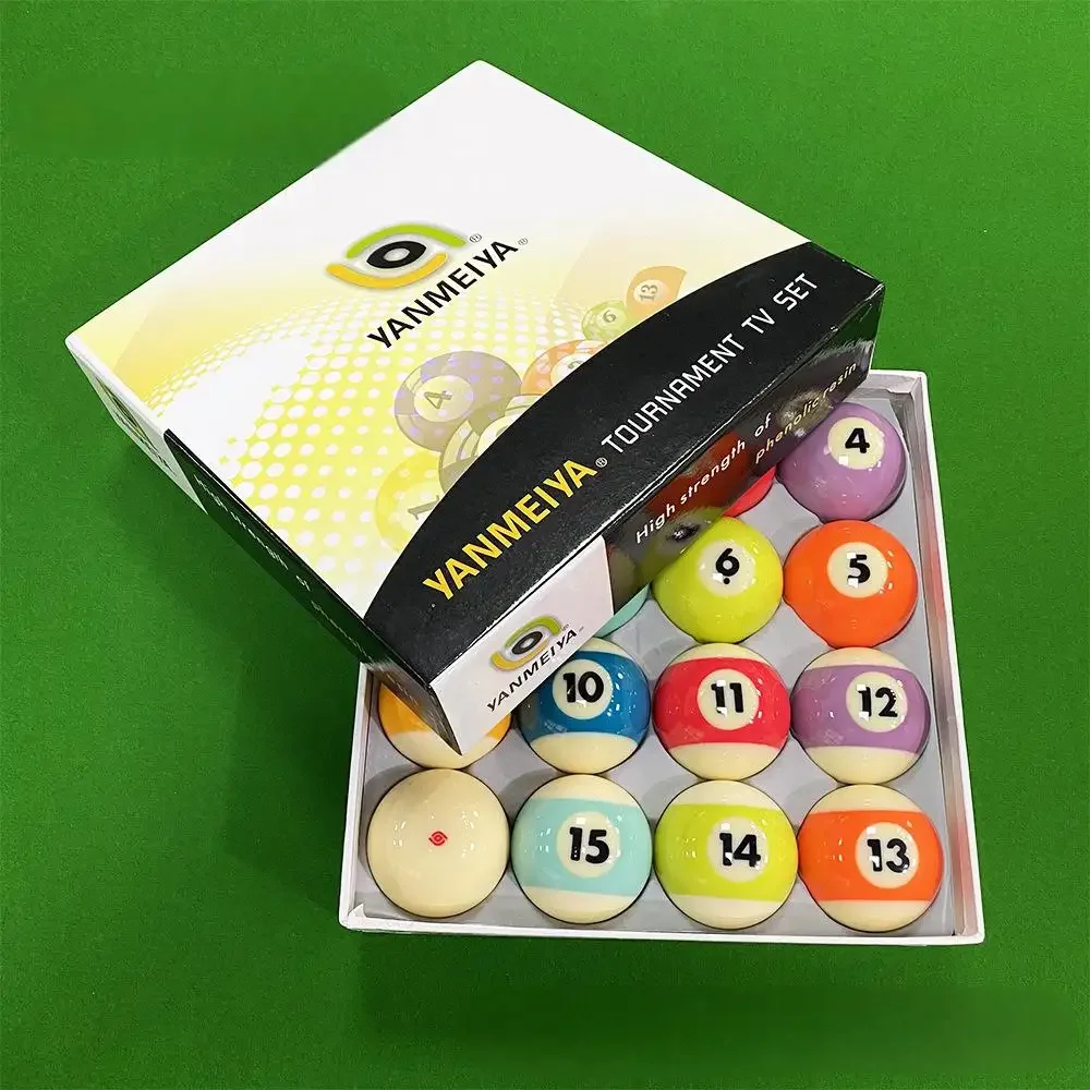 YANMEIYA Chinese Black 8 Crystal Billiard Ball 57.2mm Standard Large ...