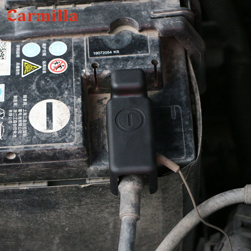 Car Non-flammable Negative Power Batteries Cover Battery Protection ...