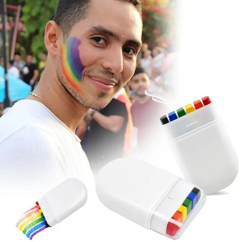 6color-Painting-Paste-Face-Color-Set-Siamese-Body-Paint-Makeup-Facial ...