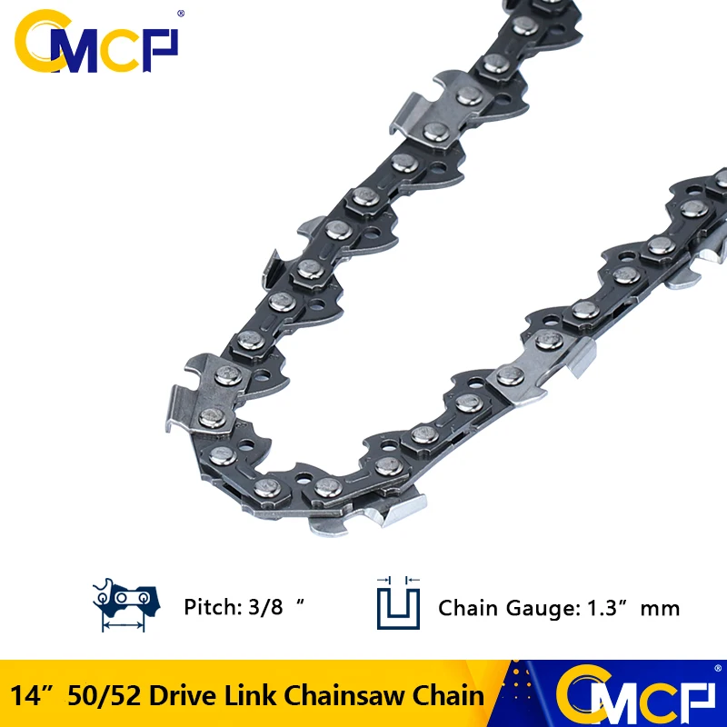 1pc-14-Chainsaw-Chain-Blade-3-8-Pitch-50-52-Drive-Link-Chainsaw-Blade ...