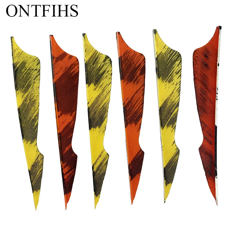 25Pcs-4-Inch-Arrow-Feather-Fetching-Archery-Accessories-Right-Left-Wing ...