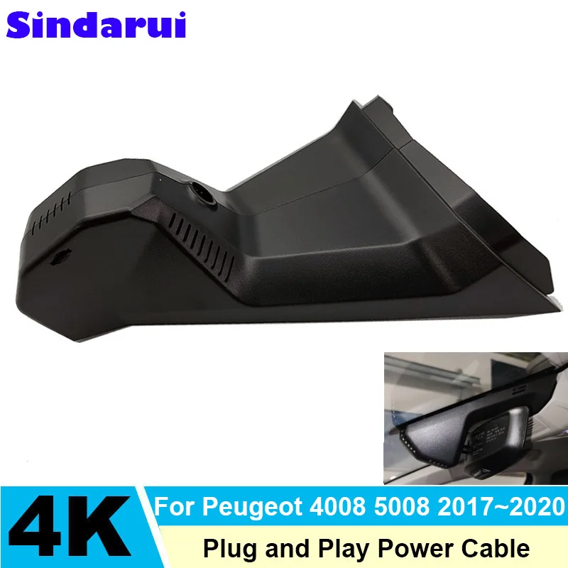 4K-HD-2160P-New-Plug-and-Play-WIFi-Car-DVR-Video-Recorder-Dual-lens ...