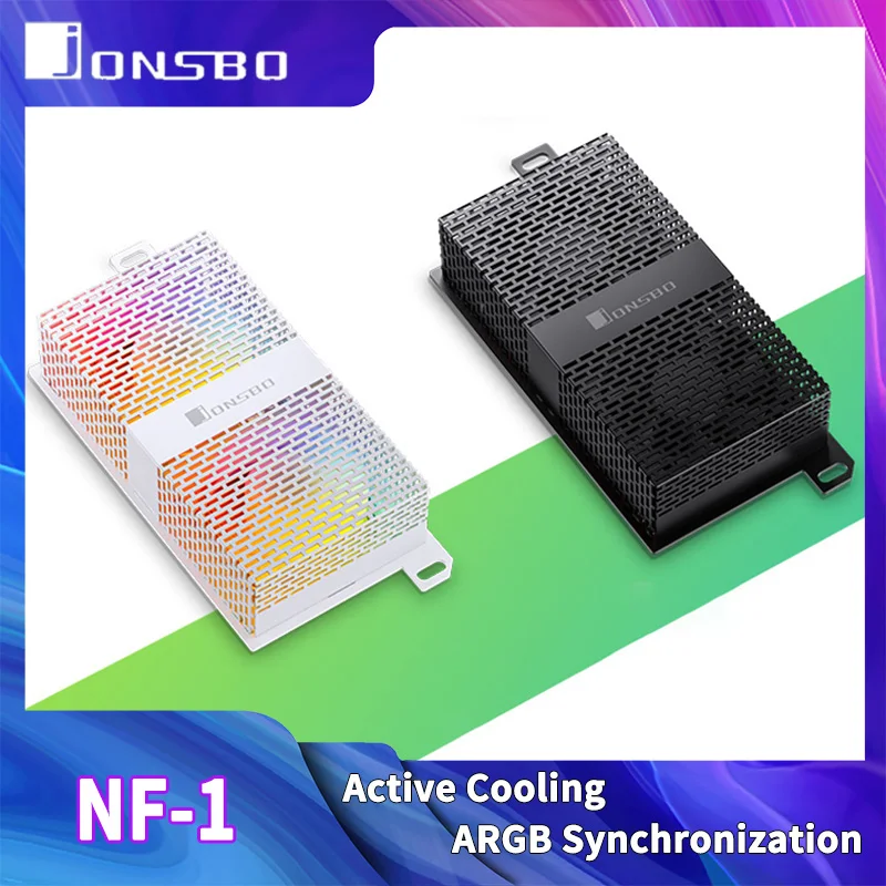 JONSBO-NF-1-RAM-Memory-Module-Cooling-Radiator-4Pin-PWM-5V-3Pin-ARGB ...
